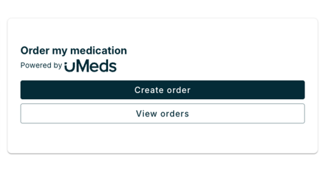 Ordering process – uMeds
